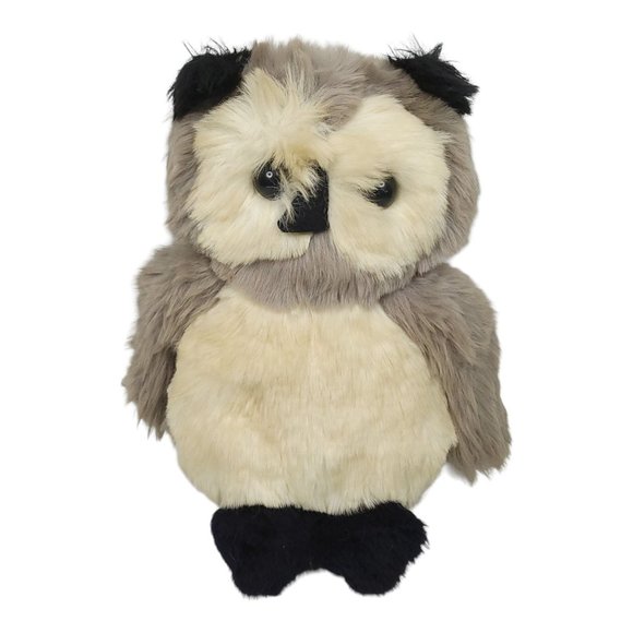 Toyland | Toys | Vintage Toyland Gray Off White Owl Plush 2 Stuffed ...